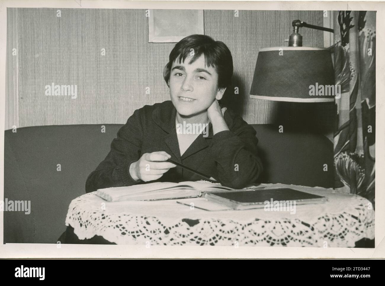 Madrid, 01/07/1958. Carmen Martin Gaite. Credit: Album / Archivo ABC ...