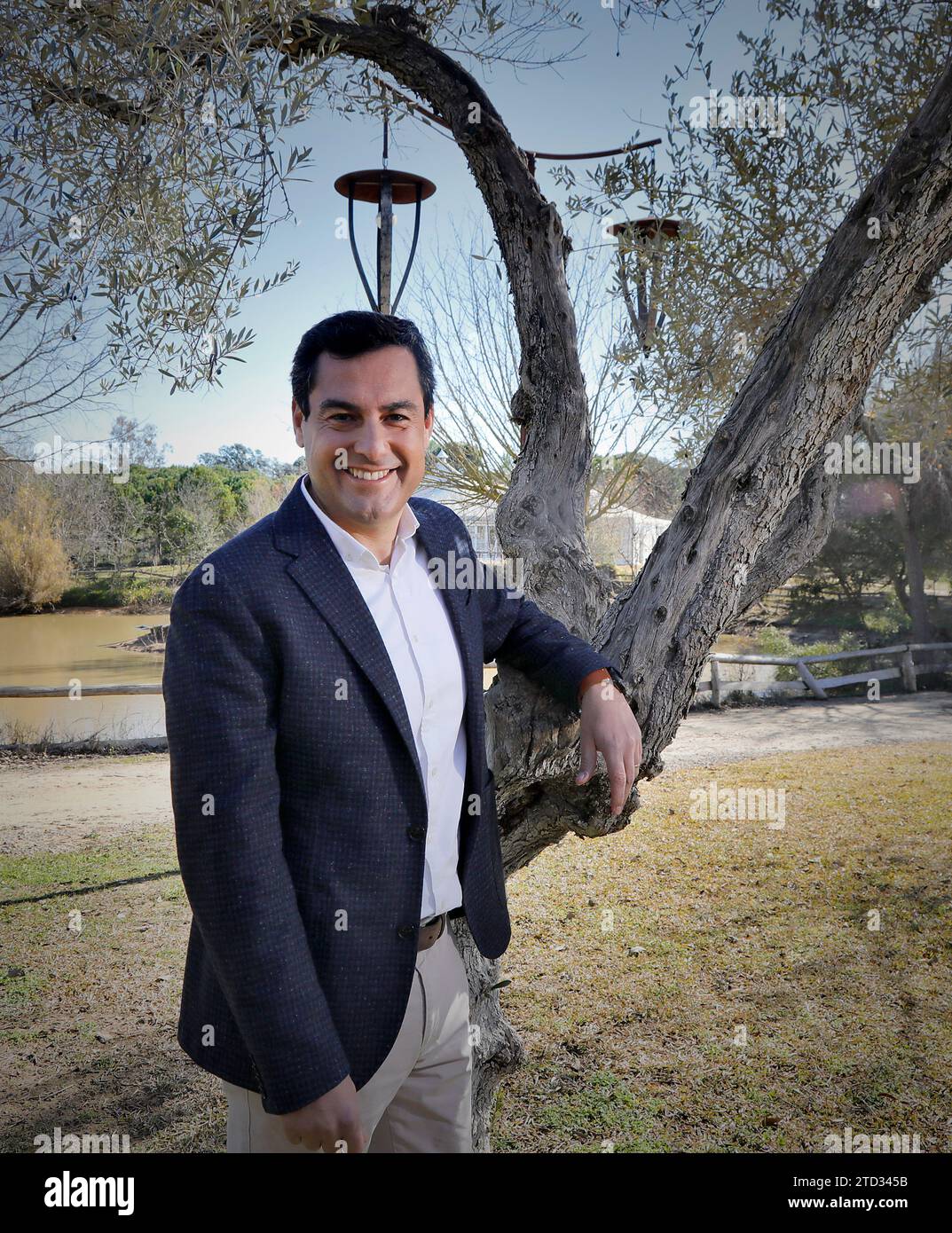 Seville, 01/11/2019. Interview with Juanma Moreno as future president of the Junta de Andalucía ...