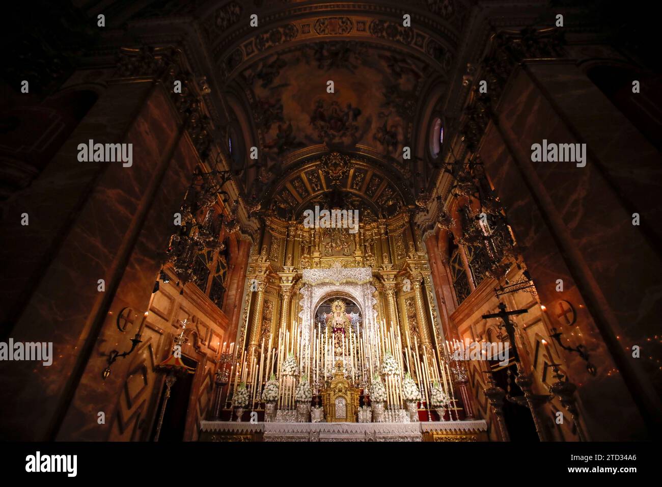 Seville, 03/25/2019. Septenary of the Virgin of Hope Macarena. Photo ...