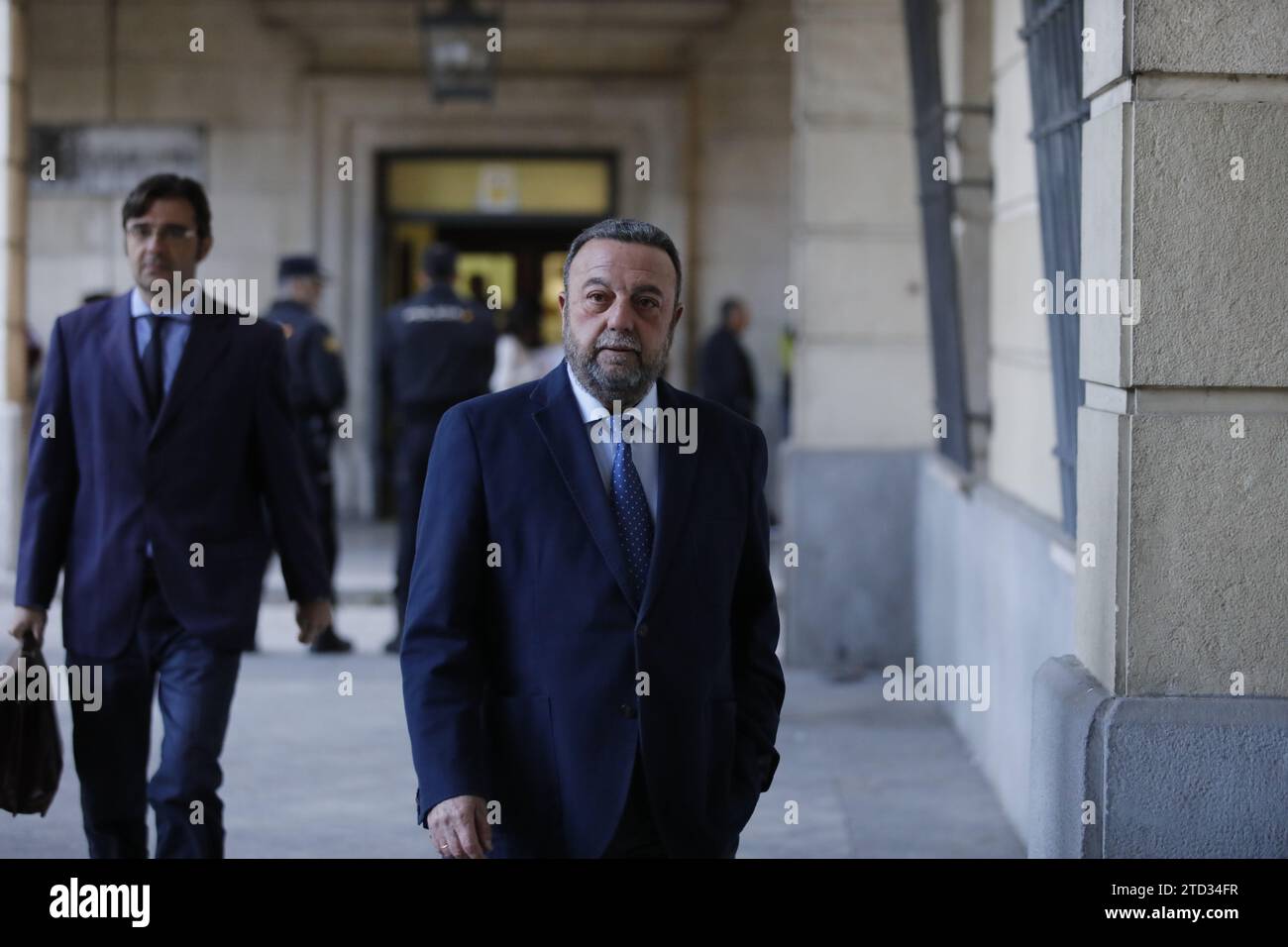 Seville, 10/29/2019. Trial of the ere of Andalusia. In the Image, Jesús ...
