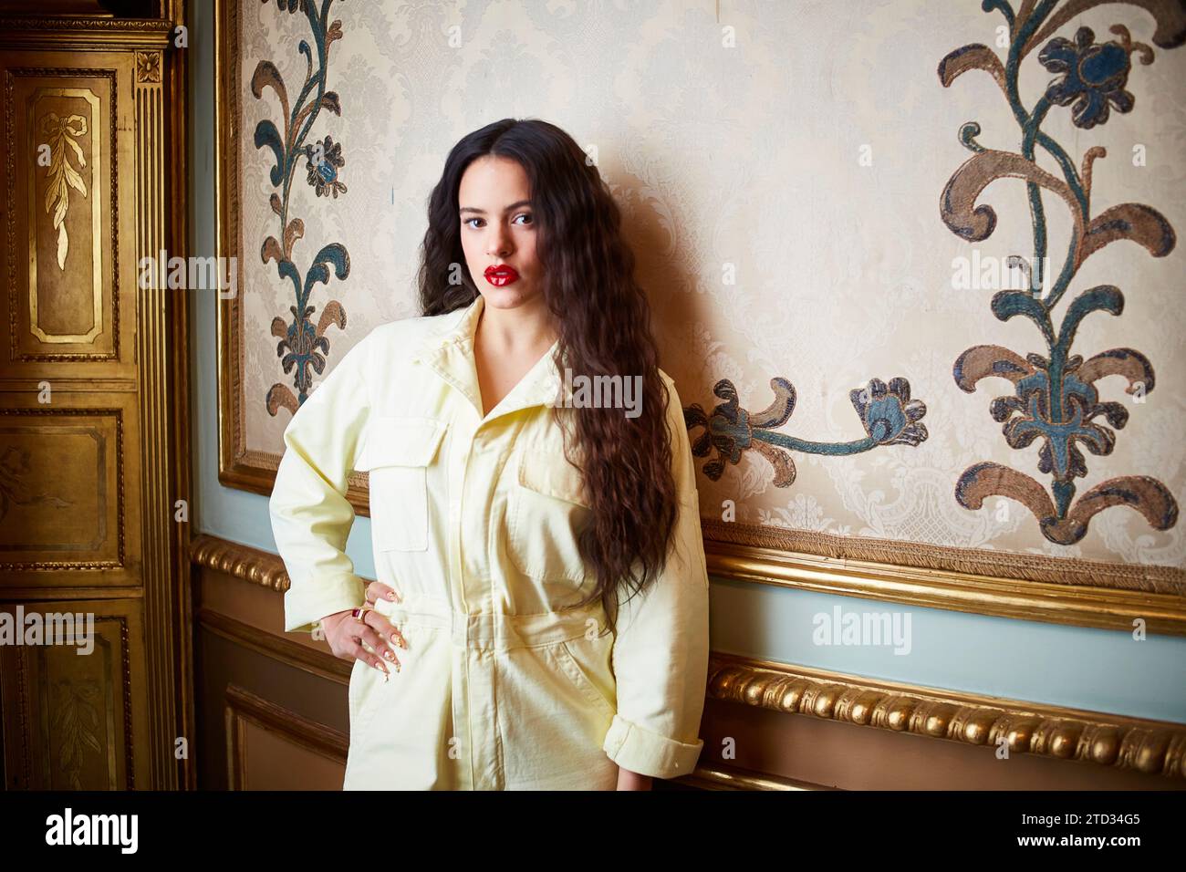 Madrid, 10/29/2018. Portraits posed of the singer Rosalía in the ...