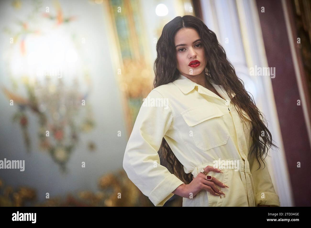 Madrid, 10/29/2018. Portraits posed of the singer Rosalía in the ...