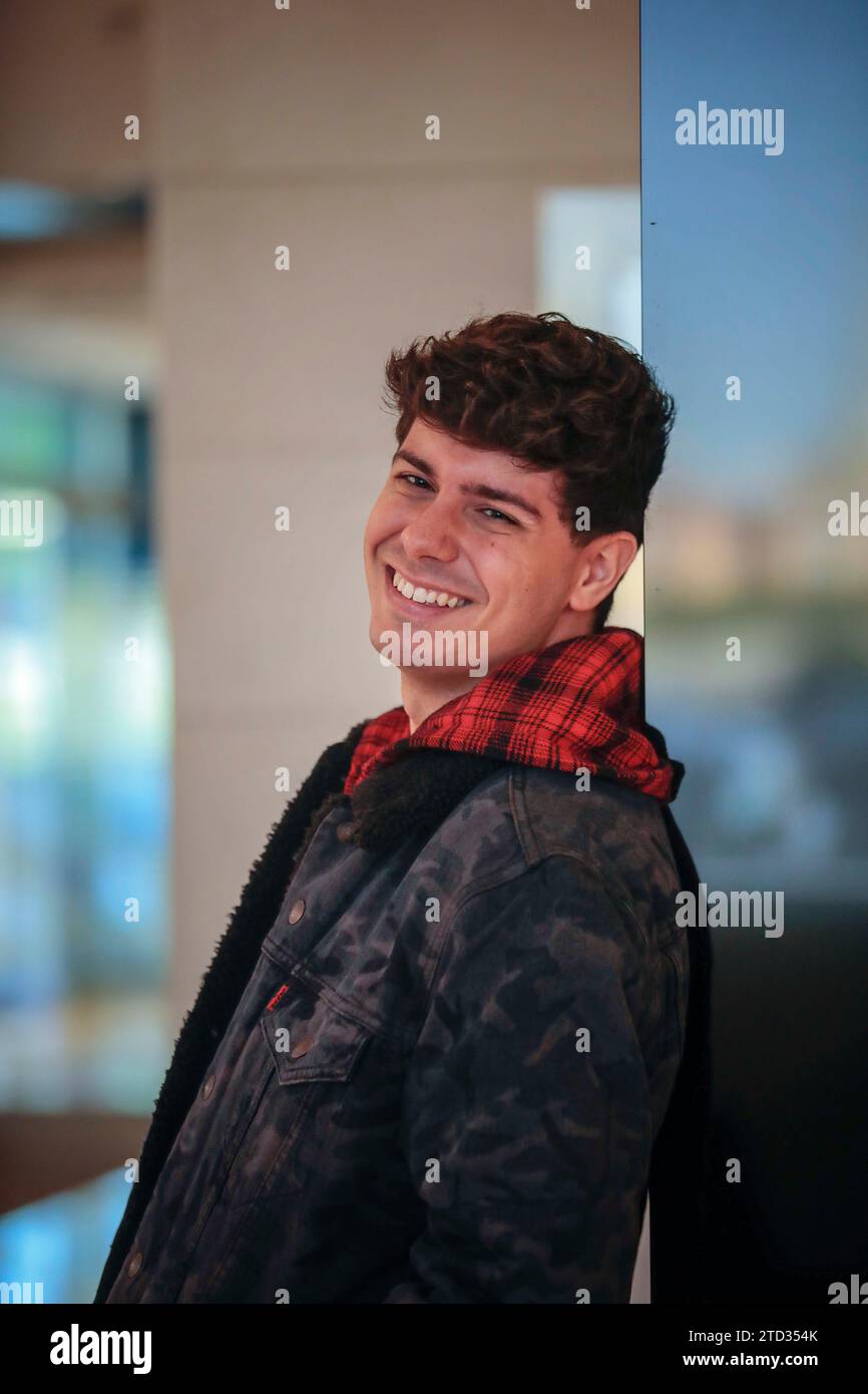 Seville, 12/20/2018. Interview with Alfred, singer from Operación ...