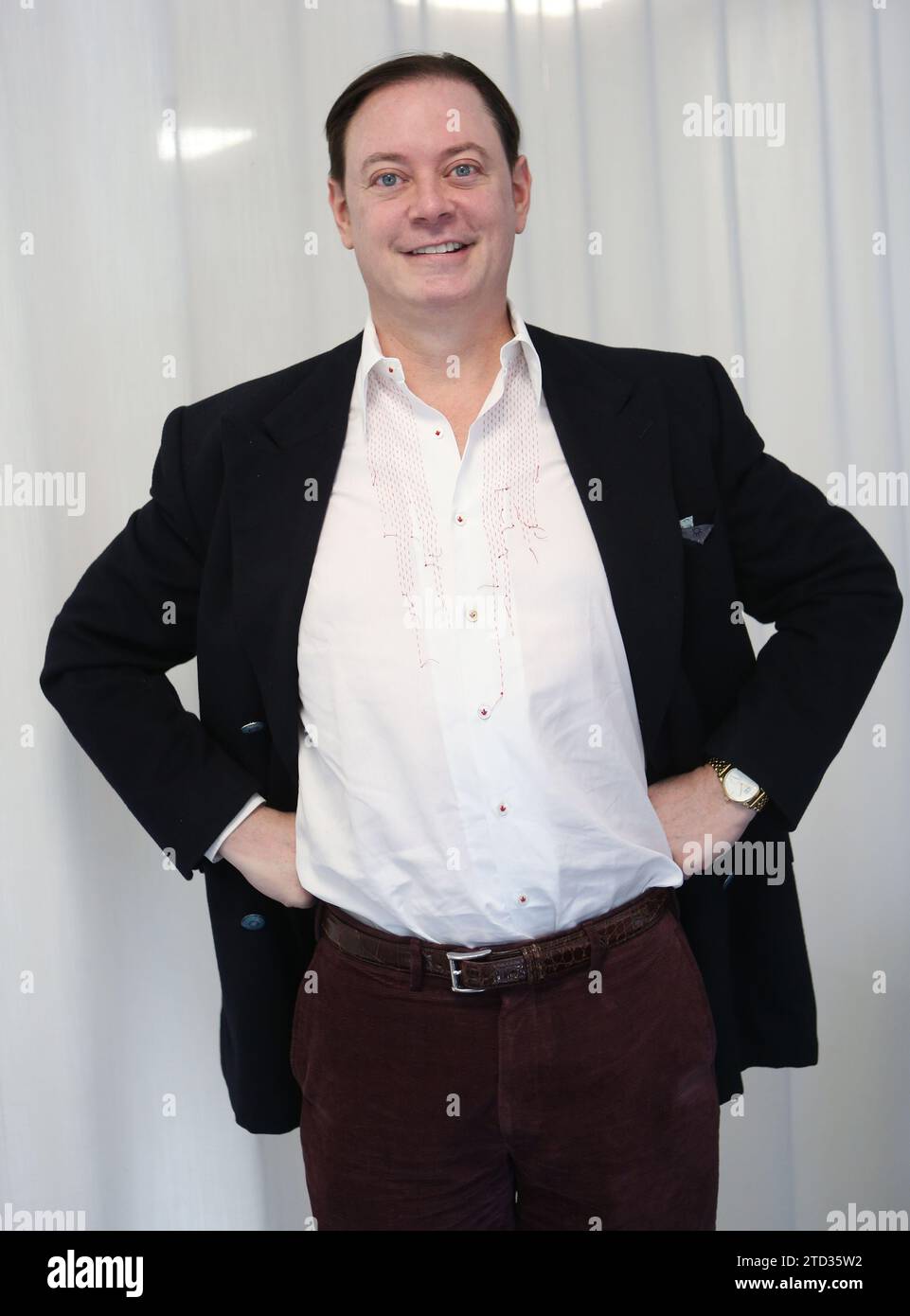 Madrid, 02/17/2015. Interview with writer Andrew Solomon. Photo ...