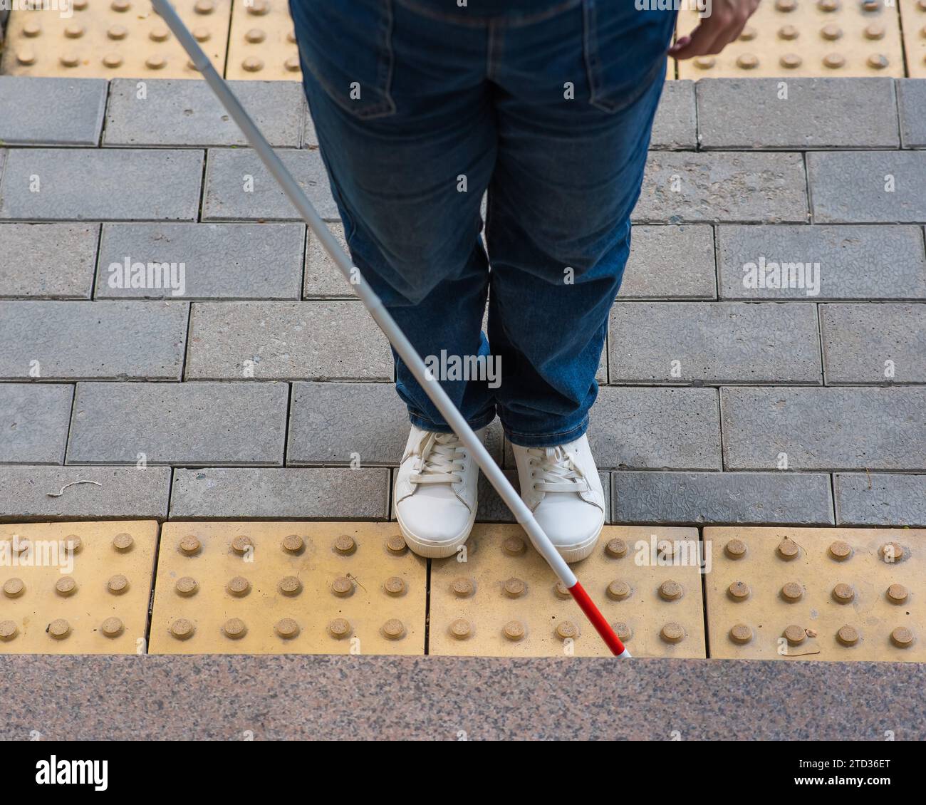 Unrecognizable woman feet walking stairs hi-res stock photography and ...