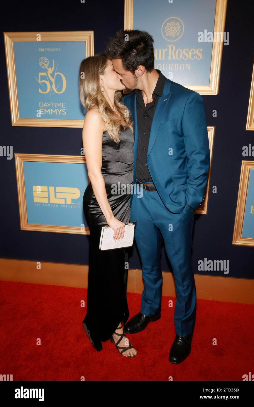 LOS ANGELES, CA - DECEMBER 15: Brytnee Ratledge and Matthew Atkinson at ...