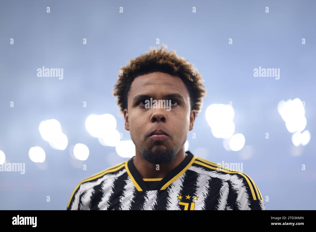 Genoa, Italy, 15th December 2023. Weston McKennie of Juventus swills ...