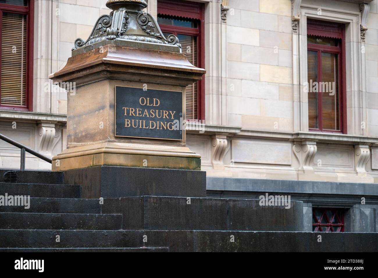 Old Treasury Building in Melbourne, Australia Stock Photo - Alamy