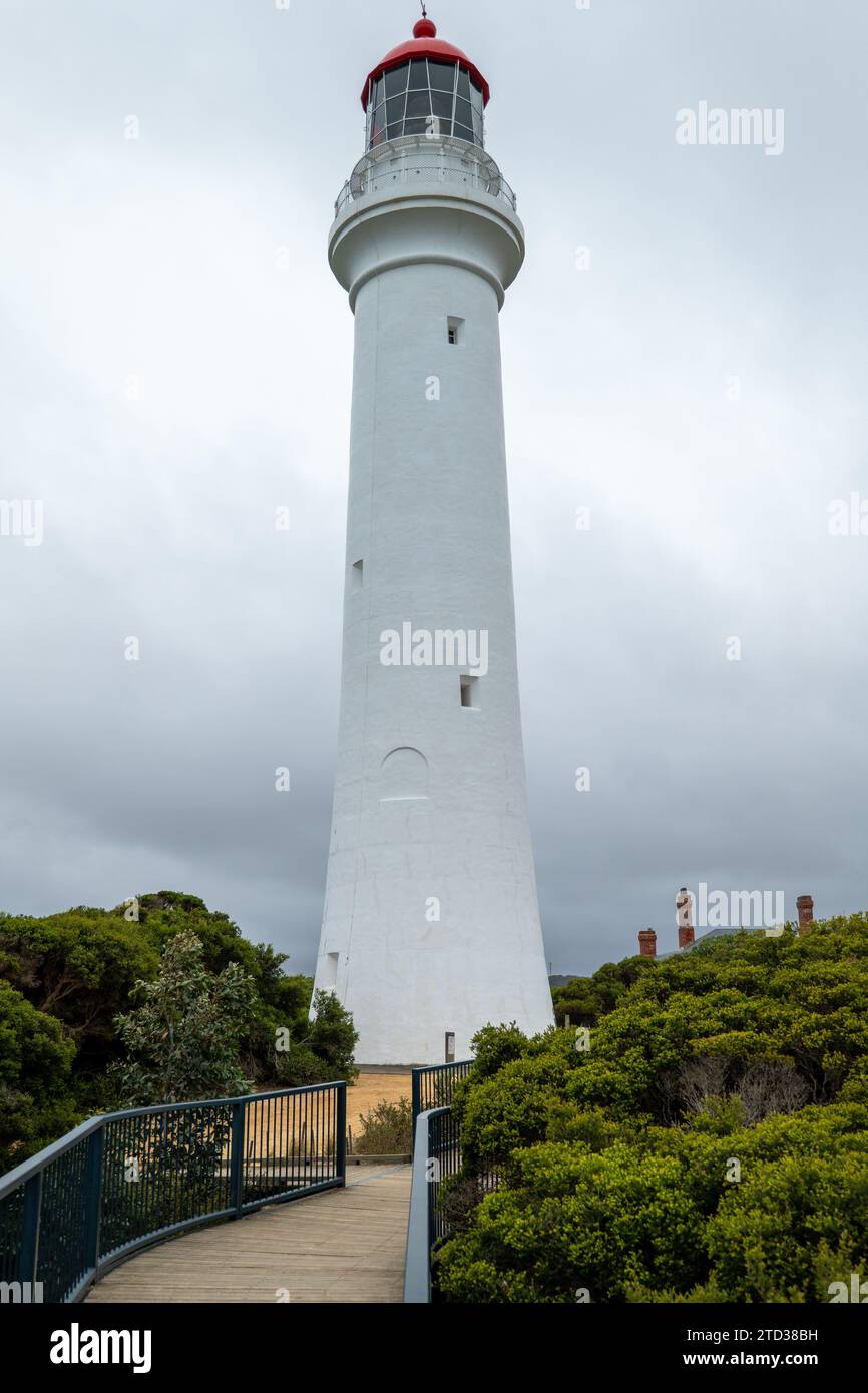 Split Point Lighthouse Great Ocean Road in Victoria, Australia Stock ...