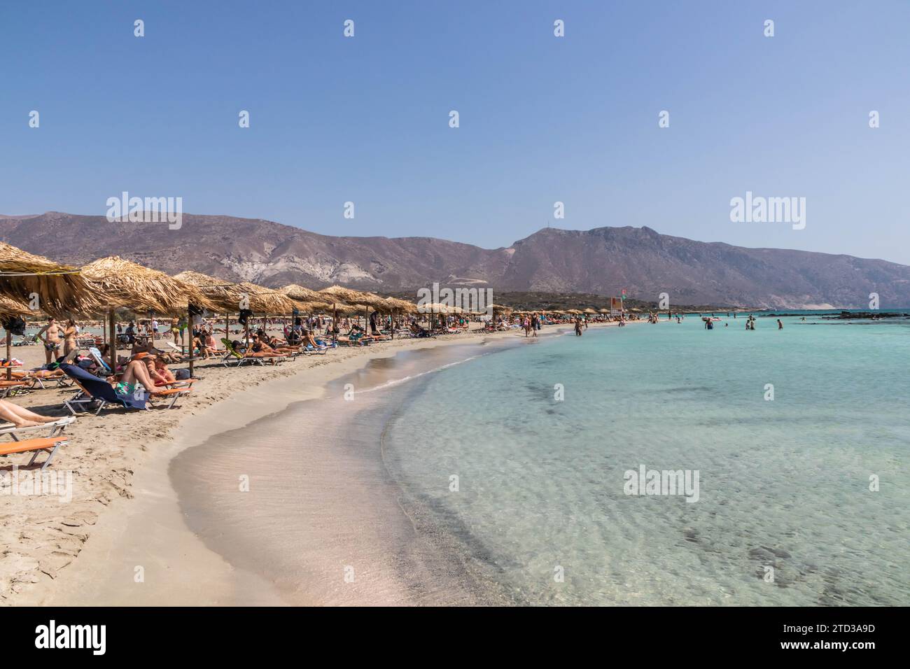 Elafonisi Beach, Crete, Greece Stock Photo - Alamy