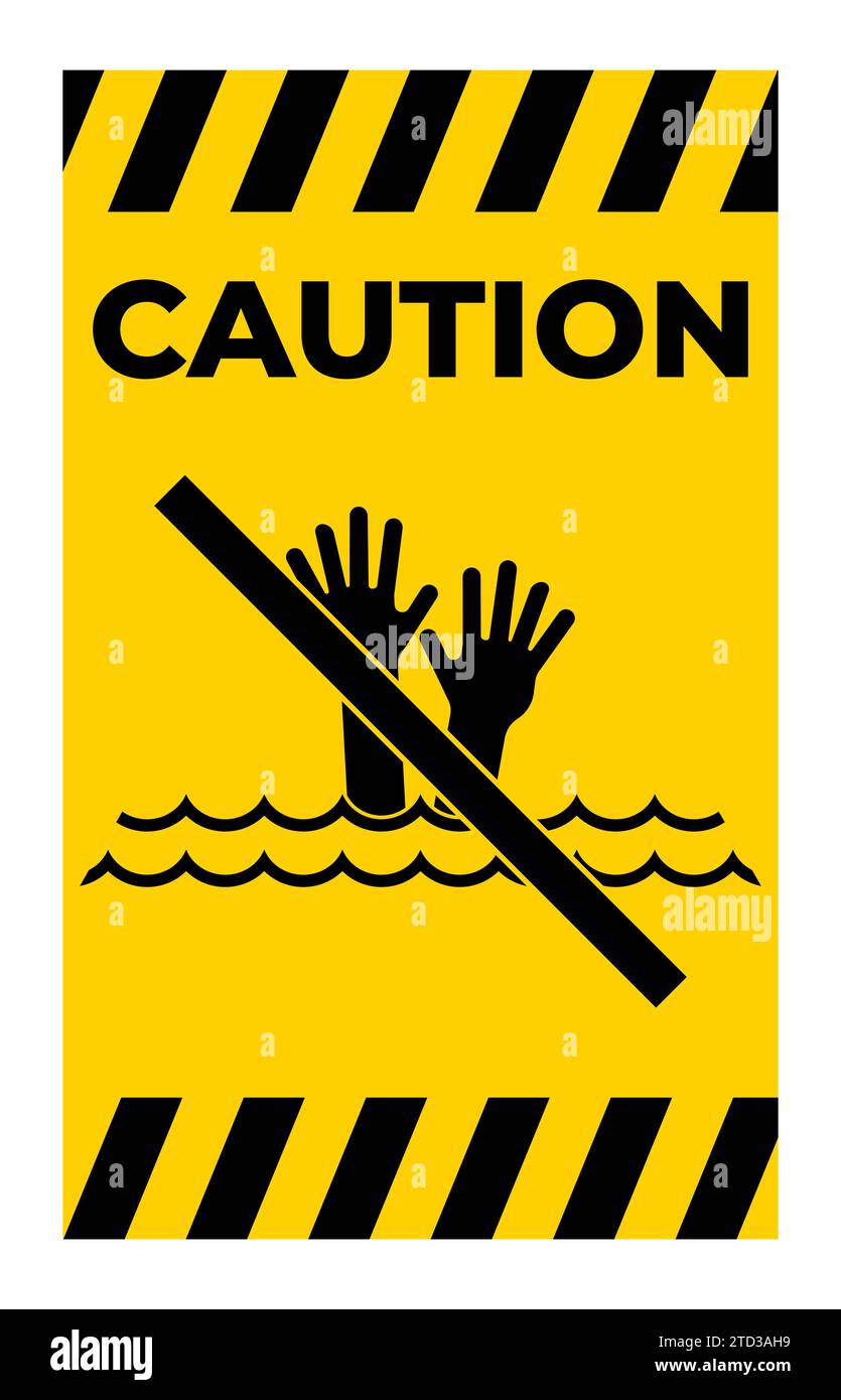 Signs drowning Cut Out Stock Images & Pictures - Alamy