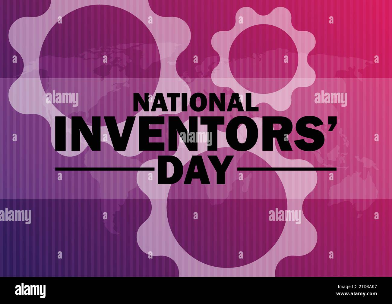 National Inventors' Day Vector Template Design Illustration. February ...
