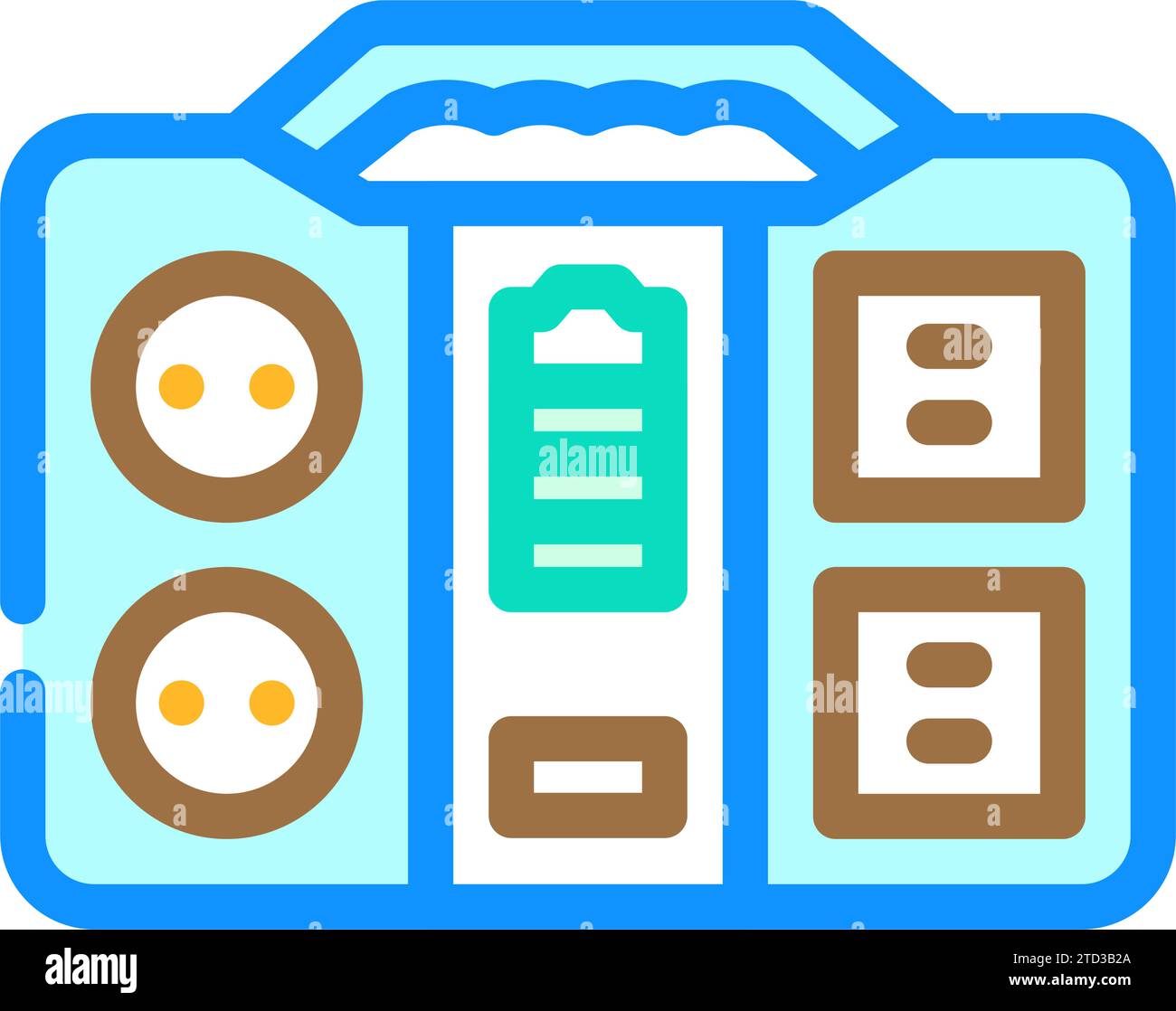 Portable ev charger icon hi-res stock photography and images - Alamy