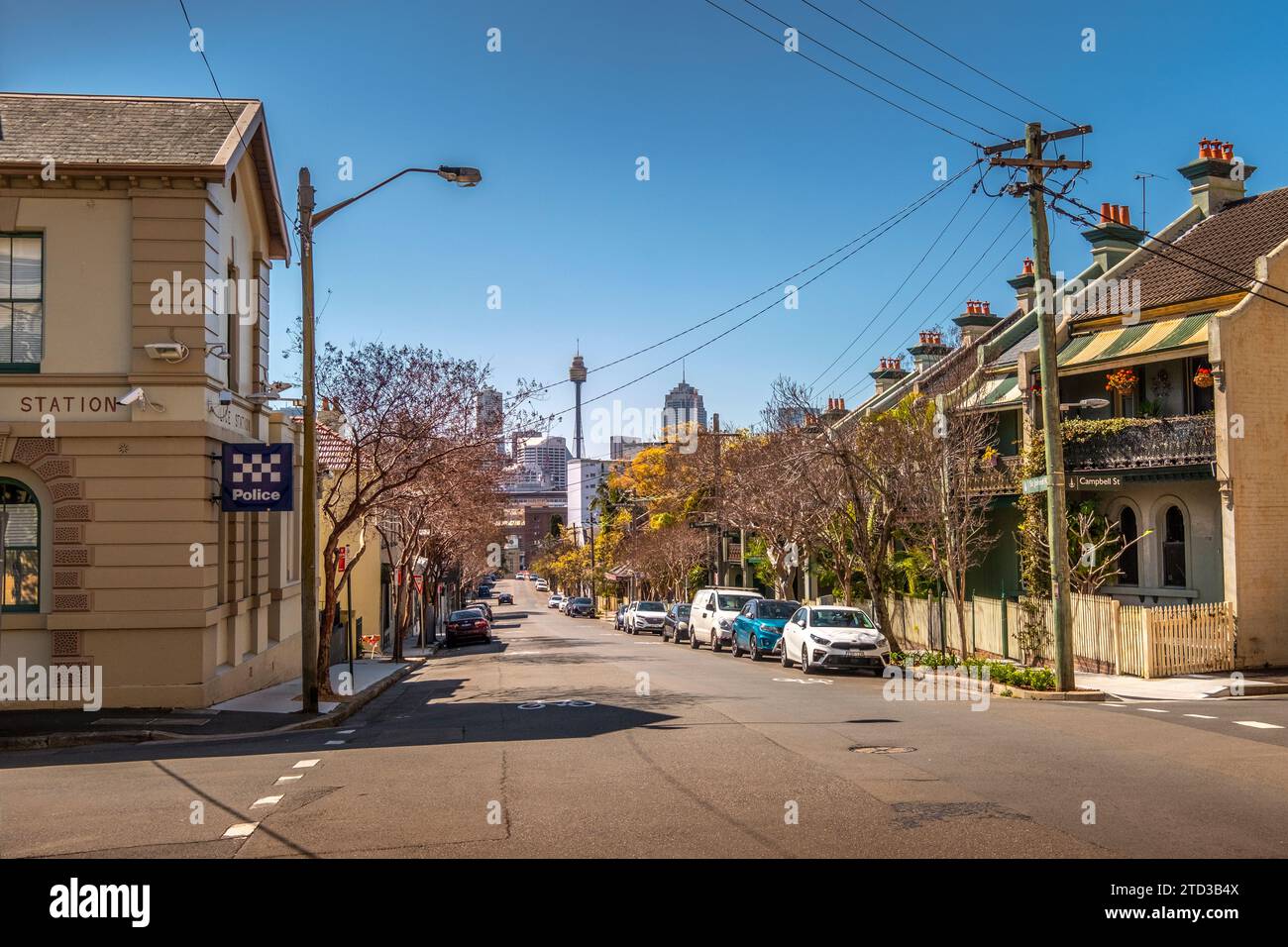 Victorian terraced houses in Glebe, Sydney, NSW, Australia Stock Photo ...