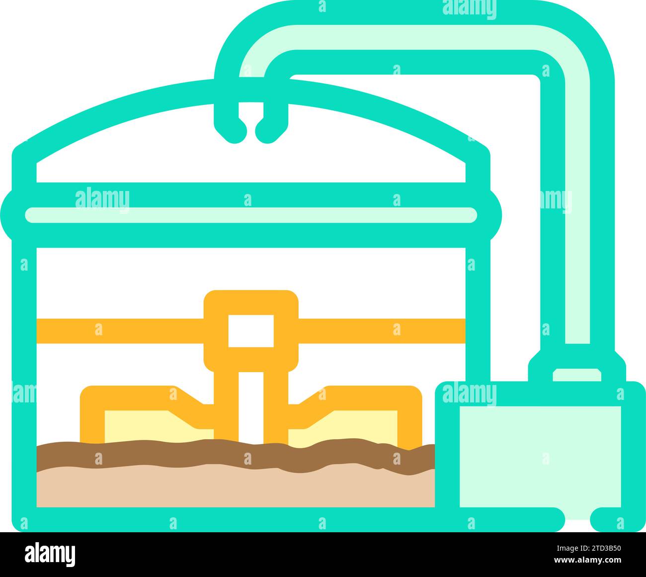 Geothermal plant diagram Cut Out Stock Images & Pictures - Alamy