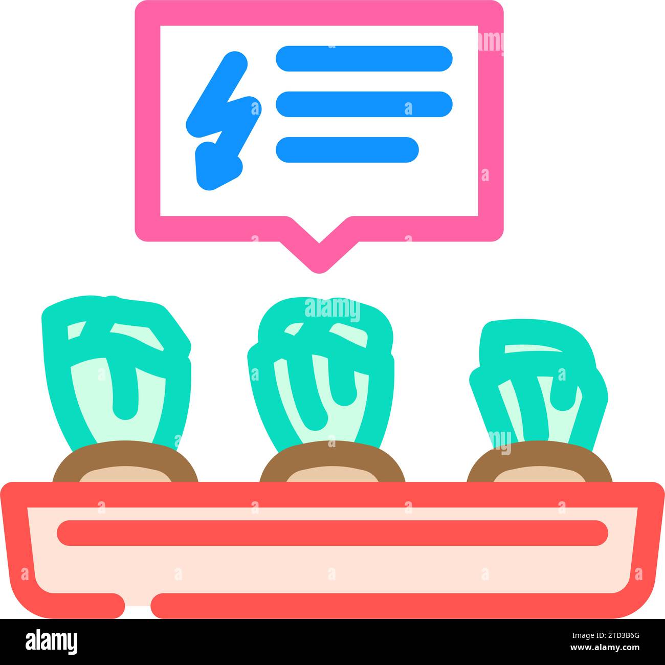 bioenergy farming biomass energy color icon vector illustration Stock ...