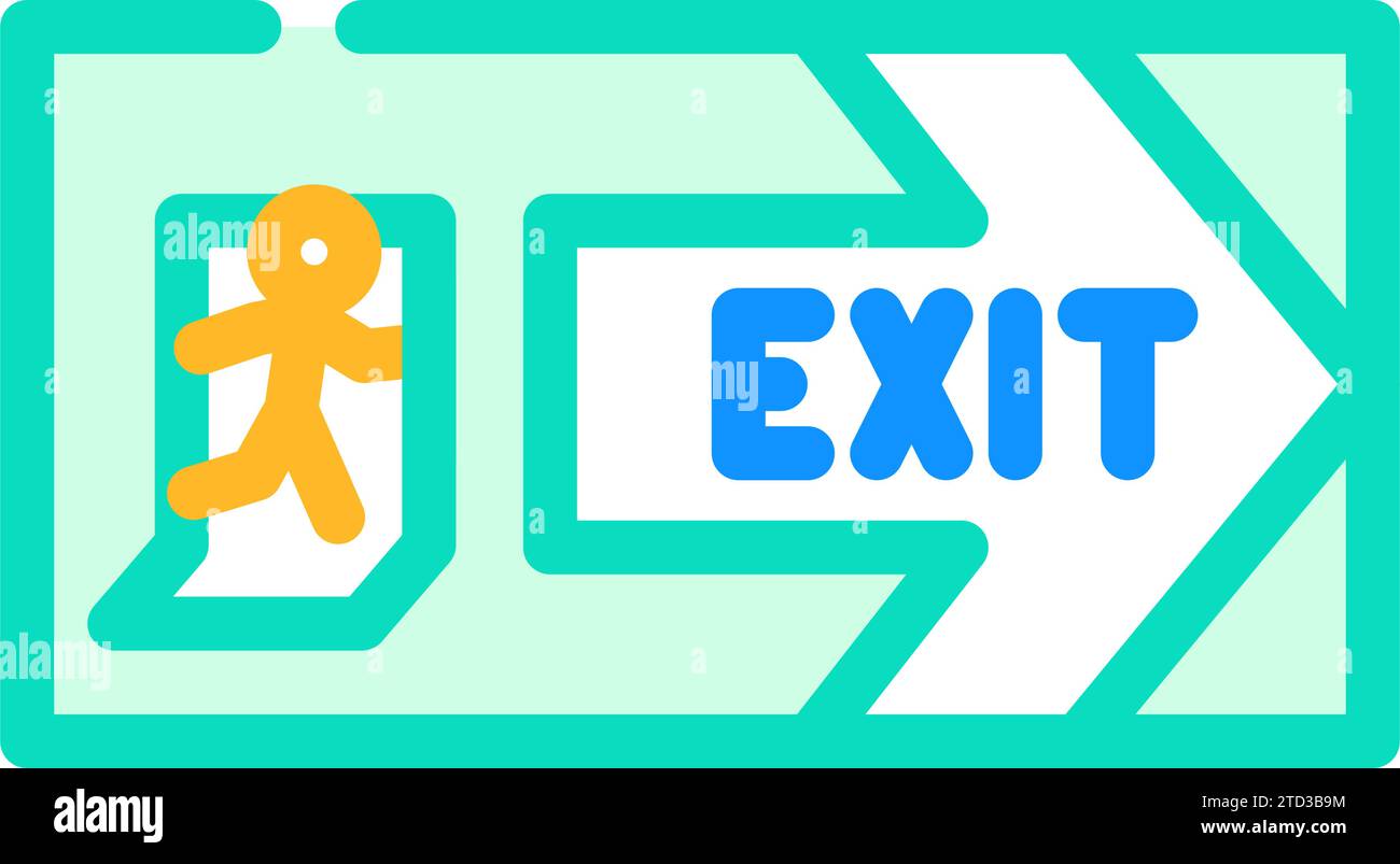 Exit portrait Stock Vector Images - Alamy