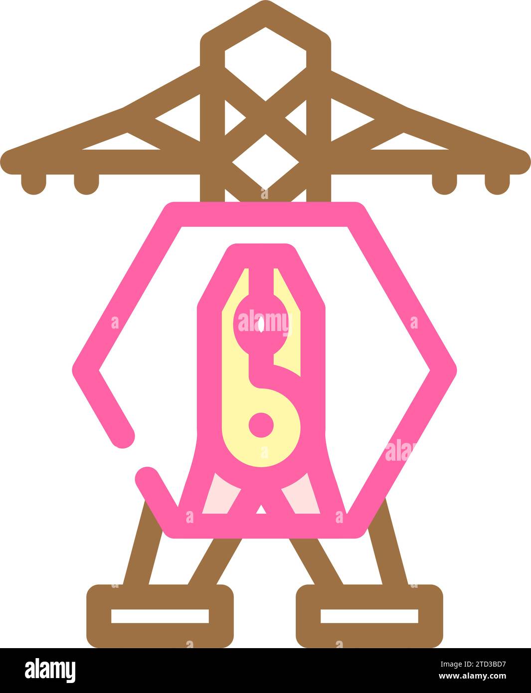 grid maintenance electric color icon vector illustration Stock Vector ...