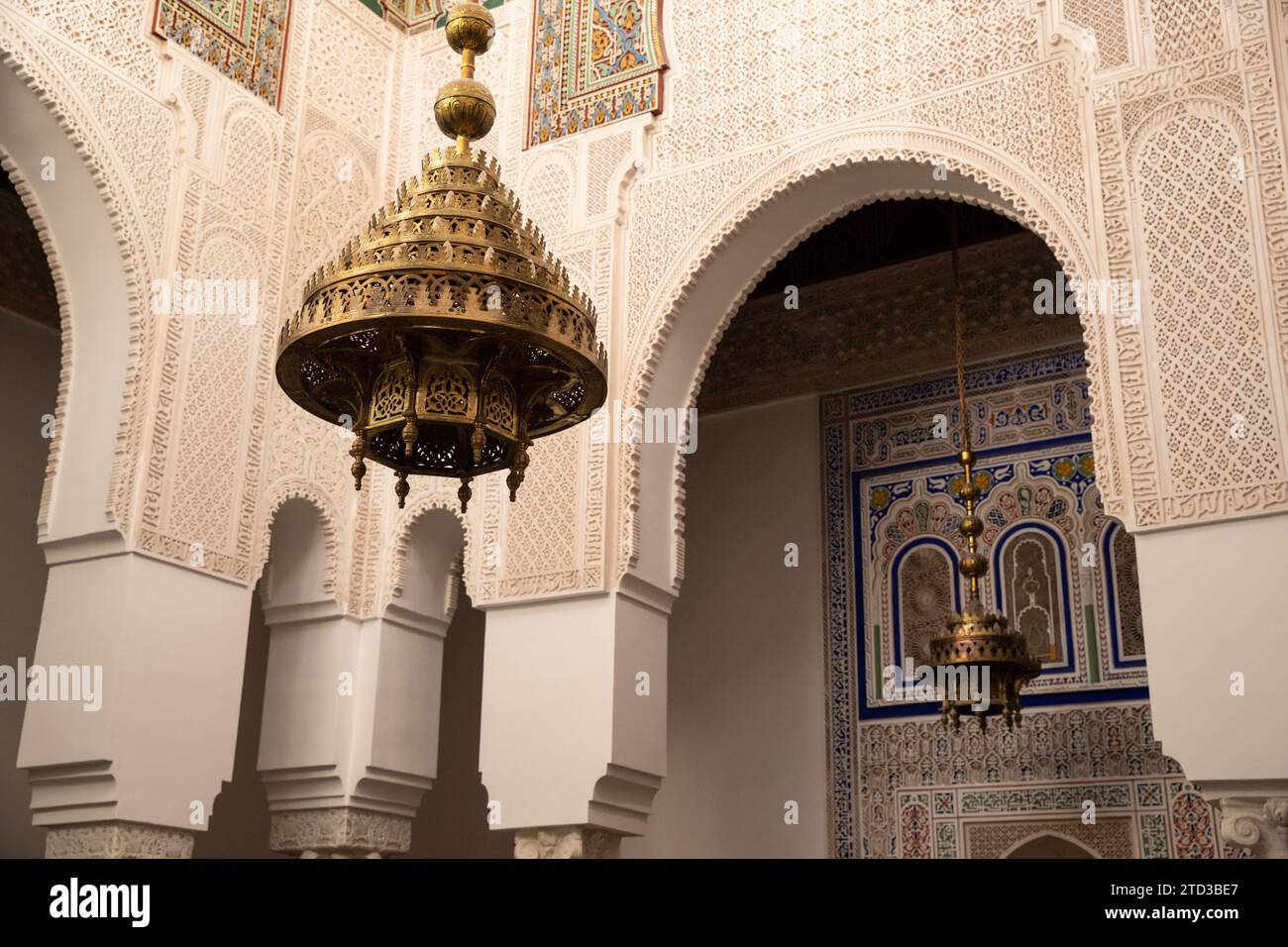 Meknes, Moulay Ismail Shrine, Morocco Stock Photo - Alamy
