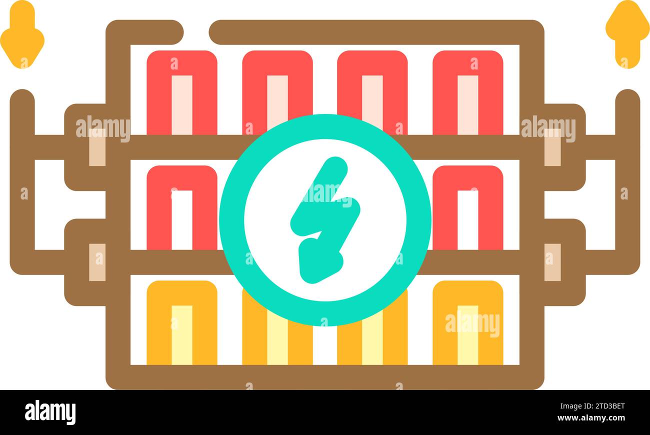 Solar heat storage Stock Vector Images - Alamy