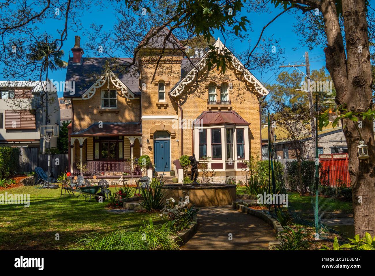 Victorian terraced houses in Glebe, Sydney, NSW, Australia Stock Photo ...