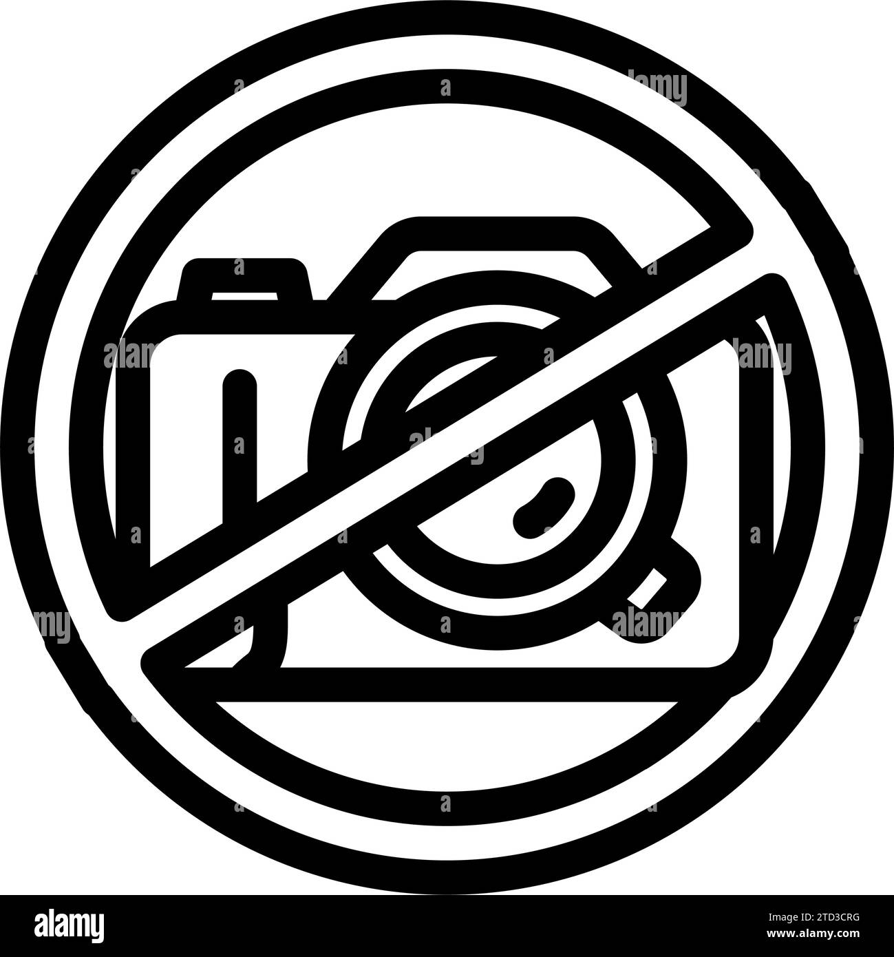 no photos line icon vector illustration Stock Vector Image & Art - Alamy