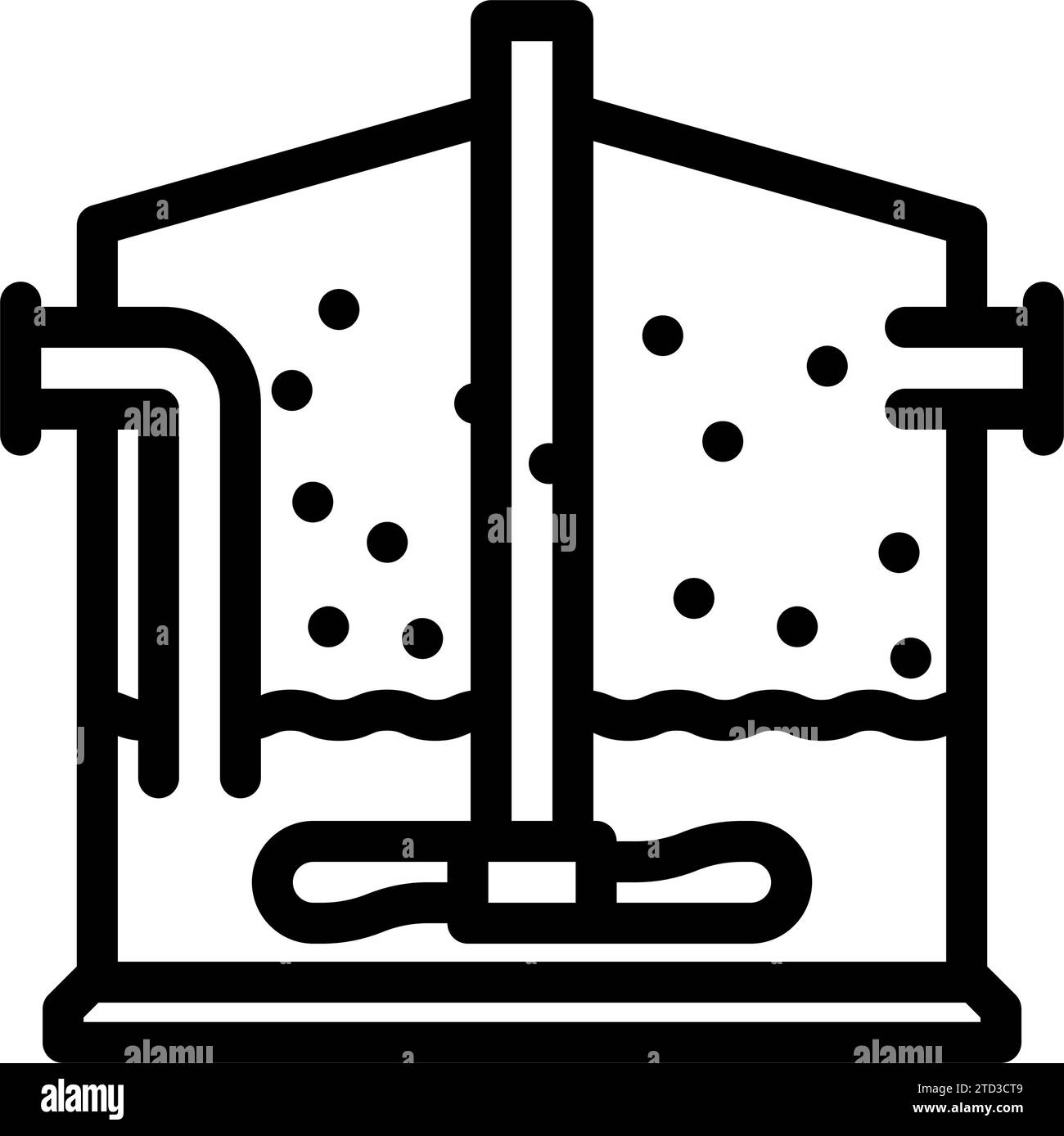 Anaerobic Digestion Biomass Energy Line Icon Vector Illustration Stock Vector Image And Art Alamy