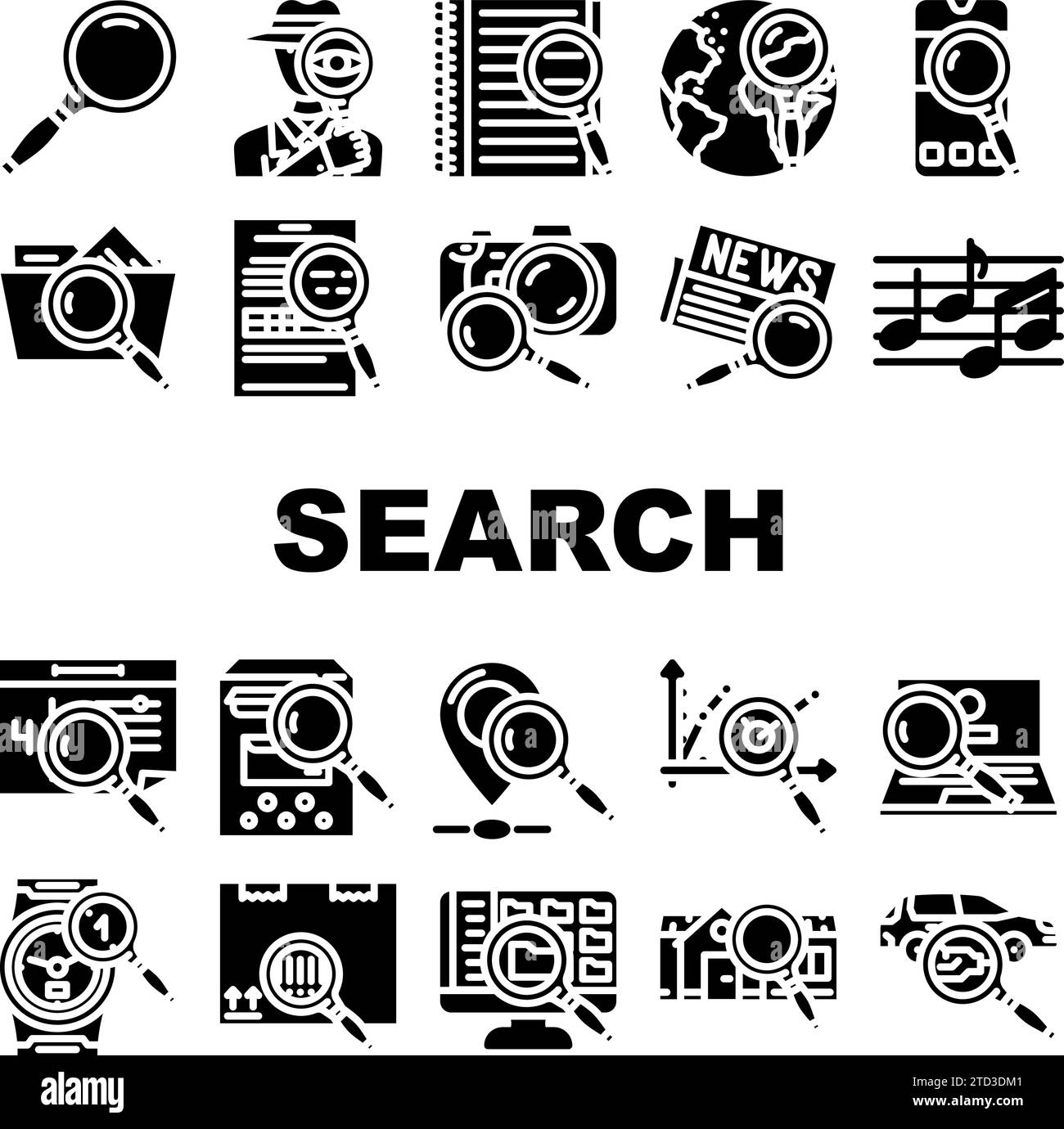 Www search bar icons Cut Out Stock Images & Pictures - Alamy