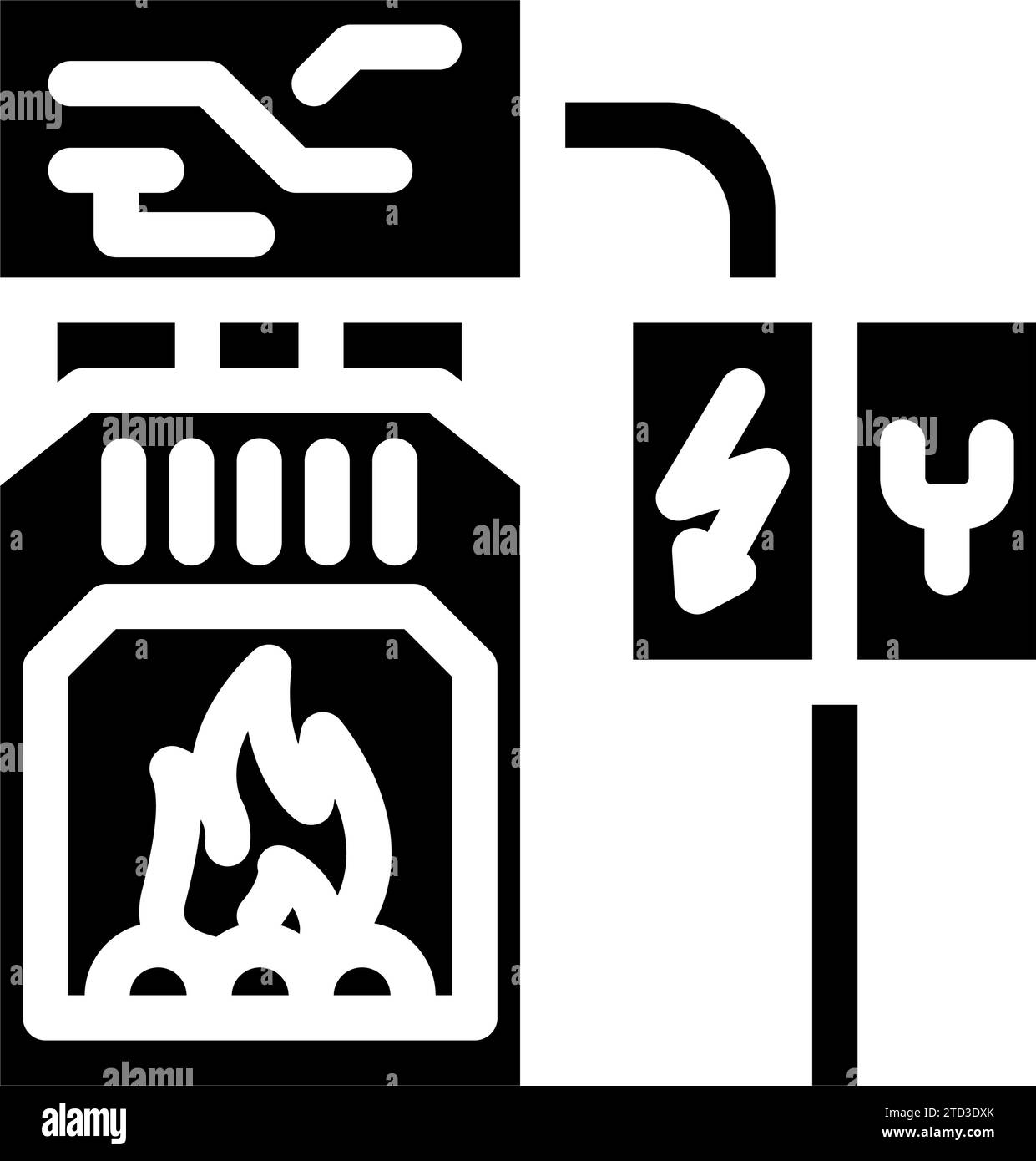 Power generation combustion turbine hi-res stock photography and images ...