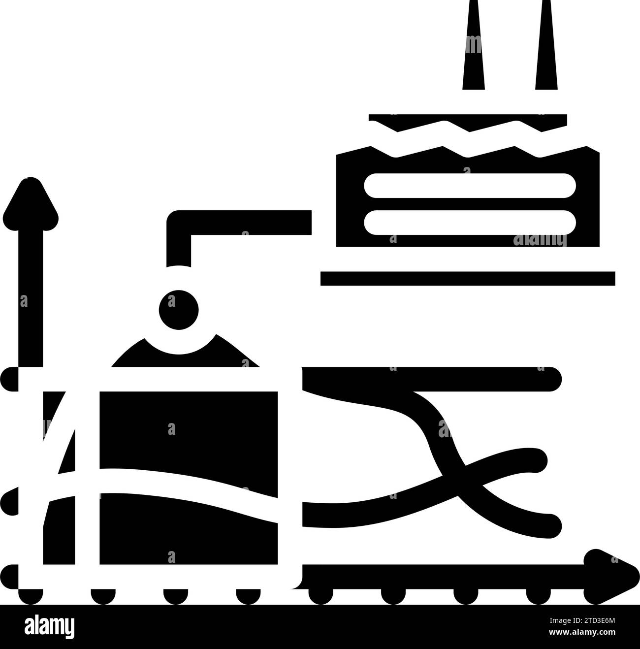 demand response electric glyph icon vector illustration Stock Vector ...