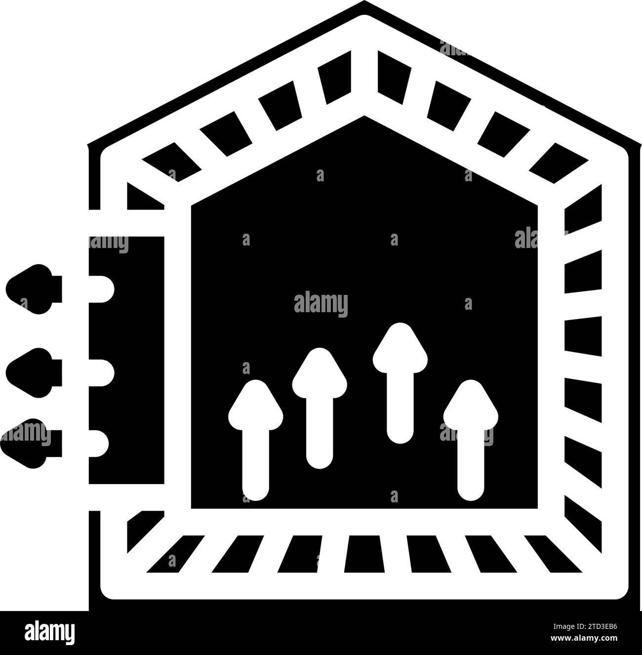 thermal mass energy glyph icon vector illustration Stock Vector Image ...