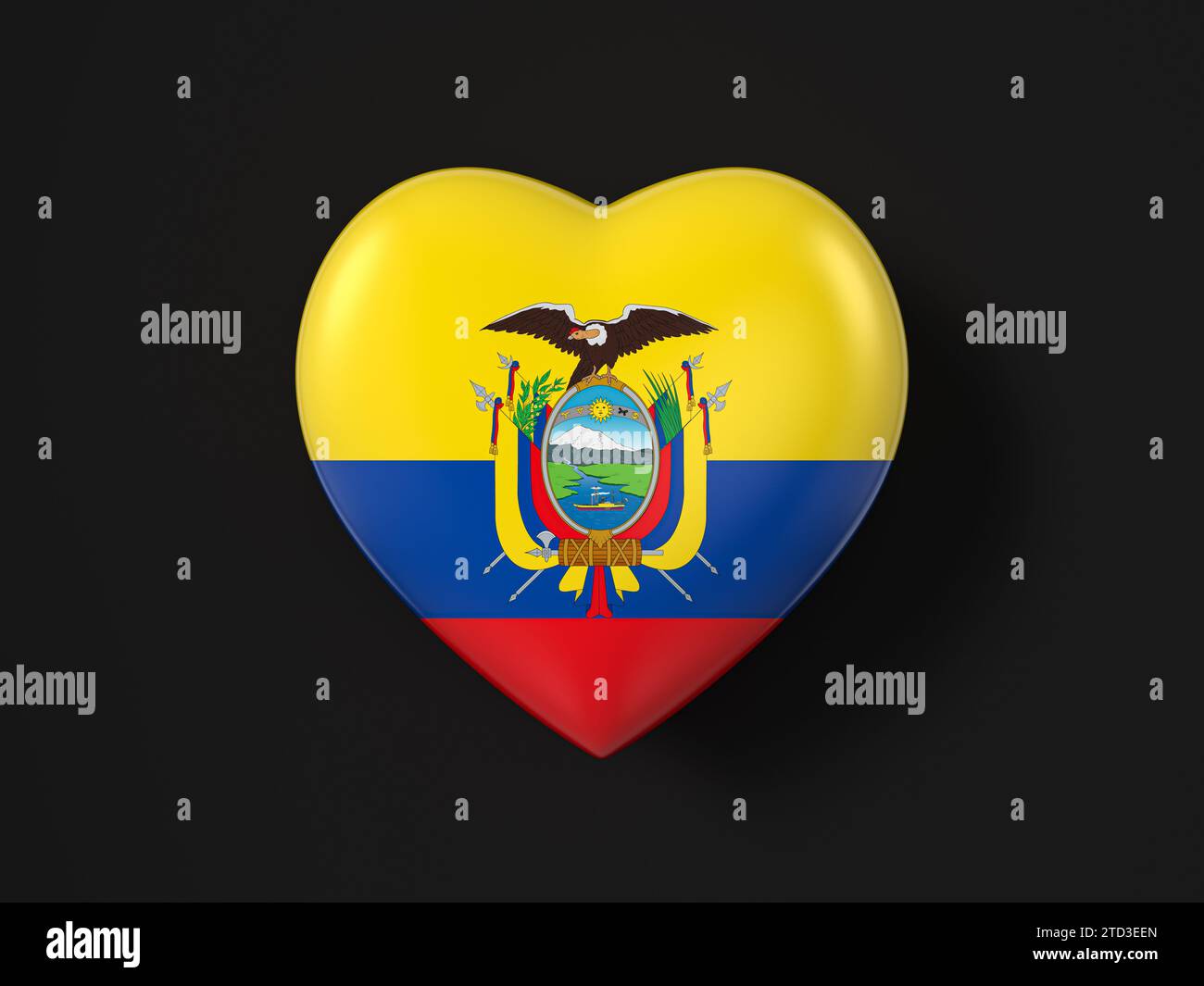 Ecuador heart hi-res stock photography and images - Alamy
