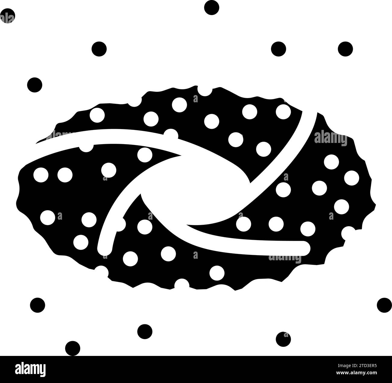 nebula space exploration glyph icon vector illustration Stock Vector ...