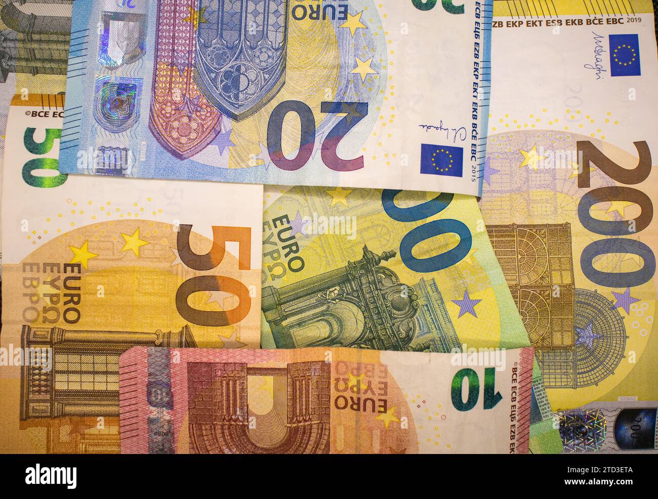 Euro Money. euro cash background. Euro Money Banknotes Stock Photo - Alamy