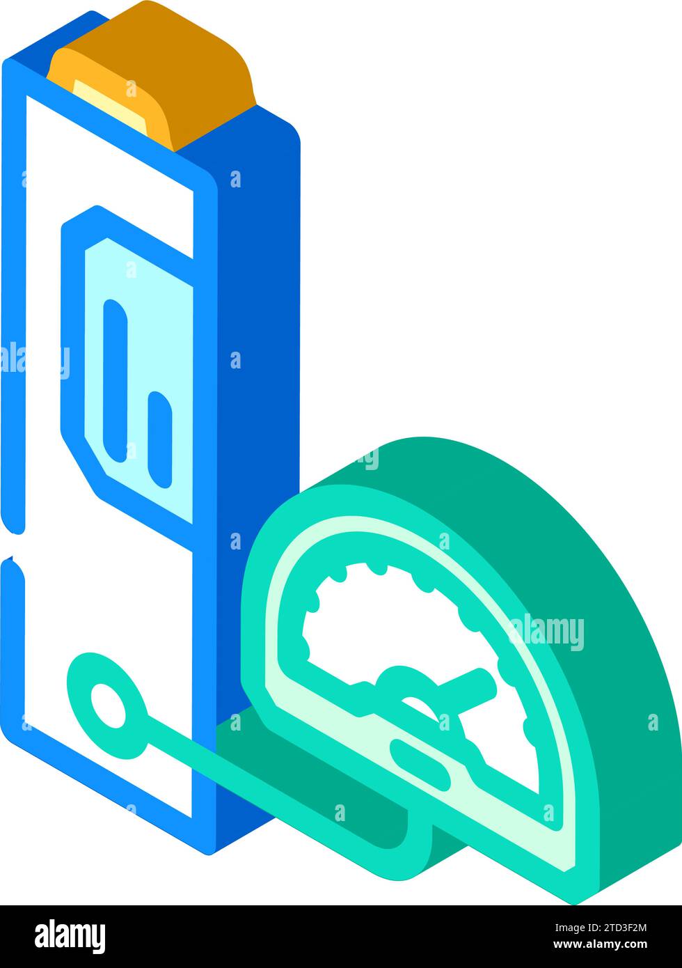 energy density isometric icon vector illustration Stock Vector Image ...