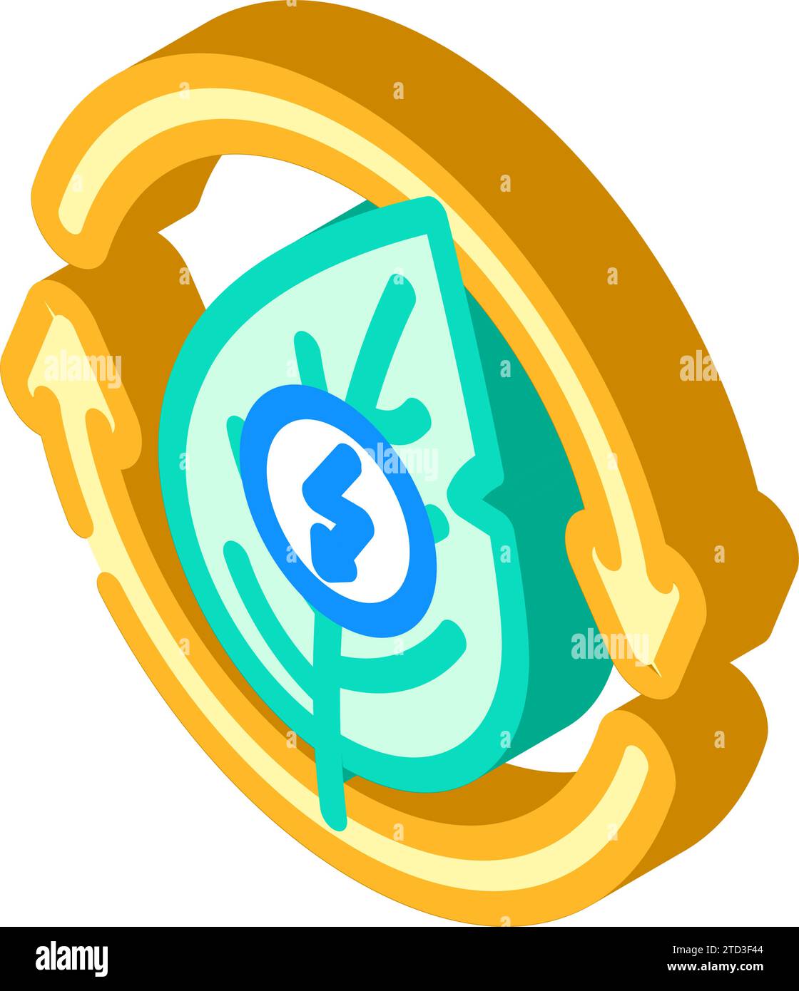 conversion biomass energy isometric icon vector illustration Stock ...