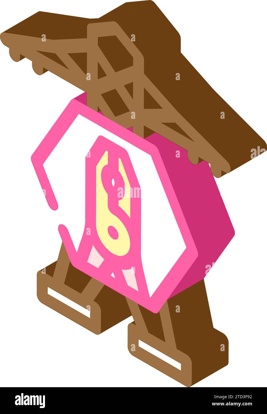 grid maintenance electric isometric icon vector illustration Stock ...