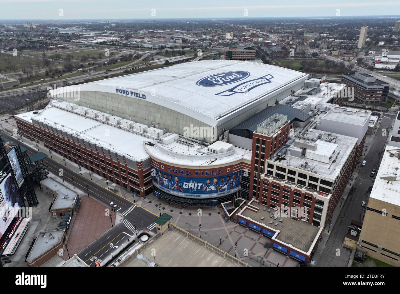 Ford field stadium hi-res stock photography and images - Alamy