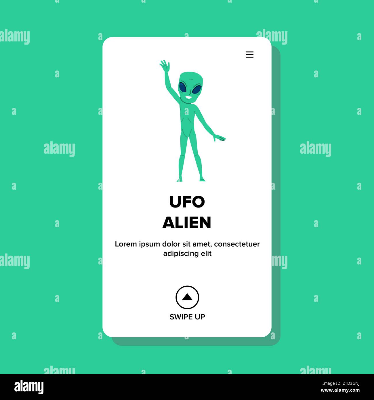 galaxy ufo alien vector Stock Vector Image & Art - Alamy