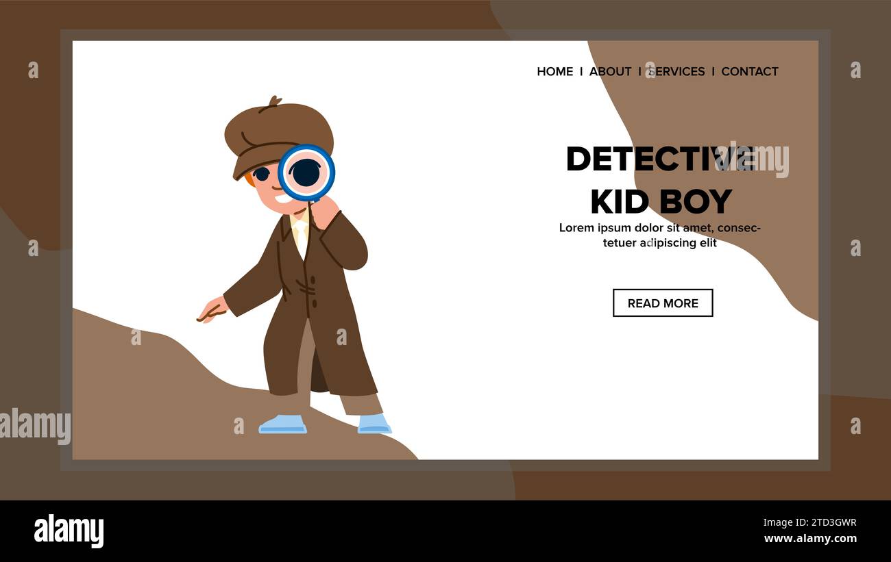 Child detective costume hi-res stock photography and images - Alamy