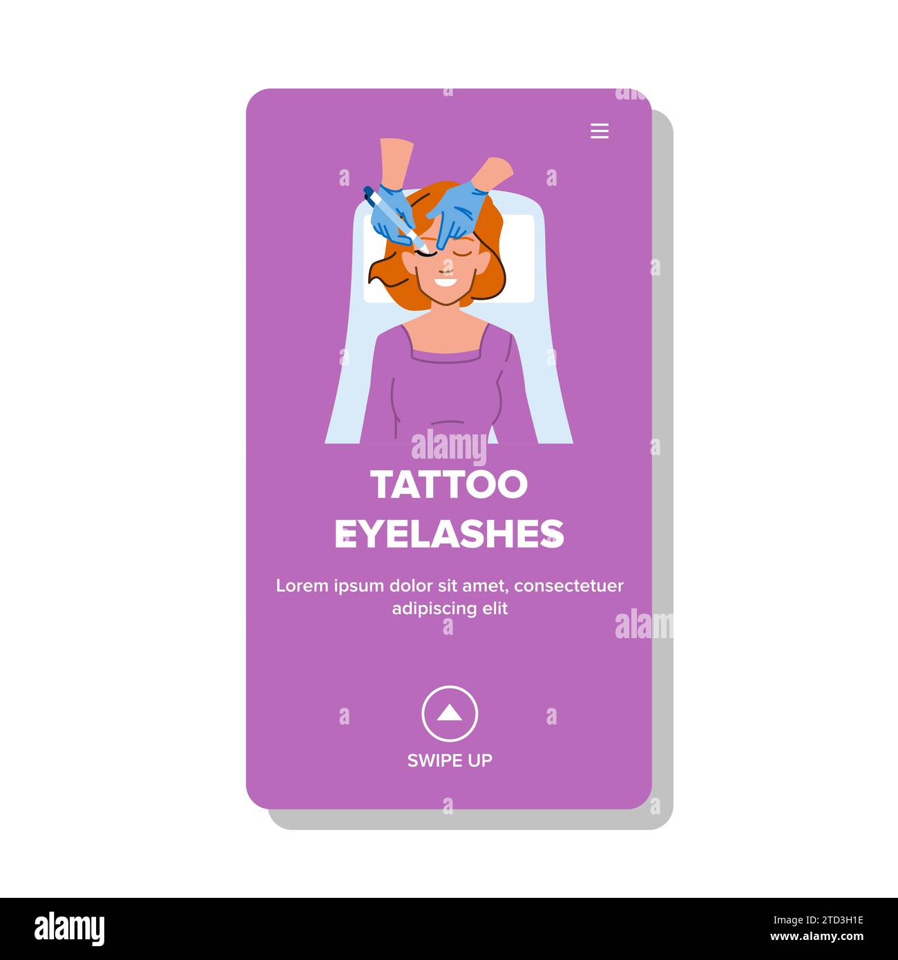 Microblading eyebrow tattoo permanent makeup Cut Out Stock Images ...