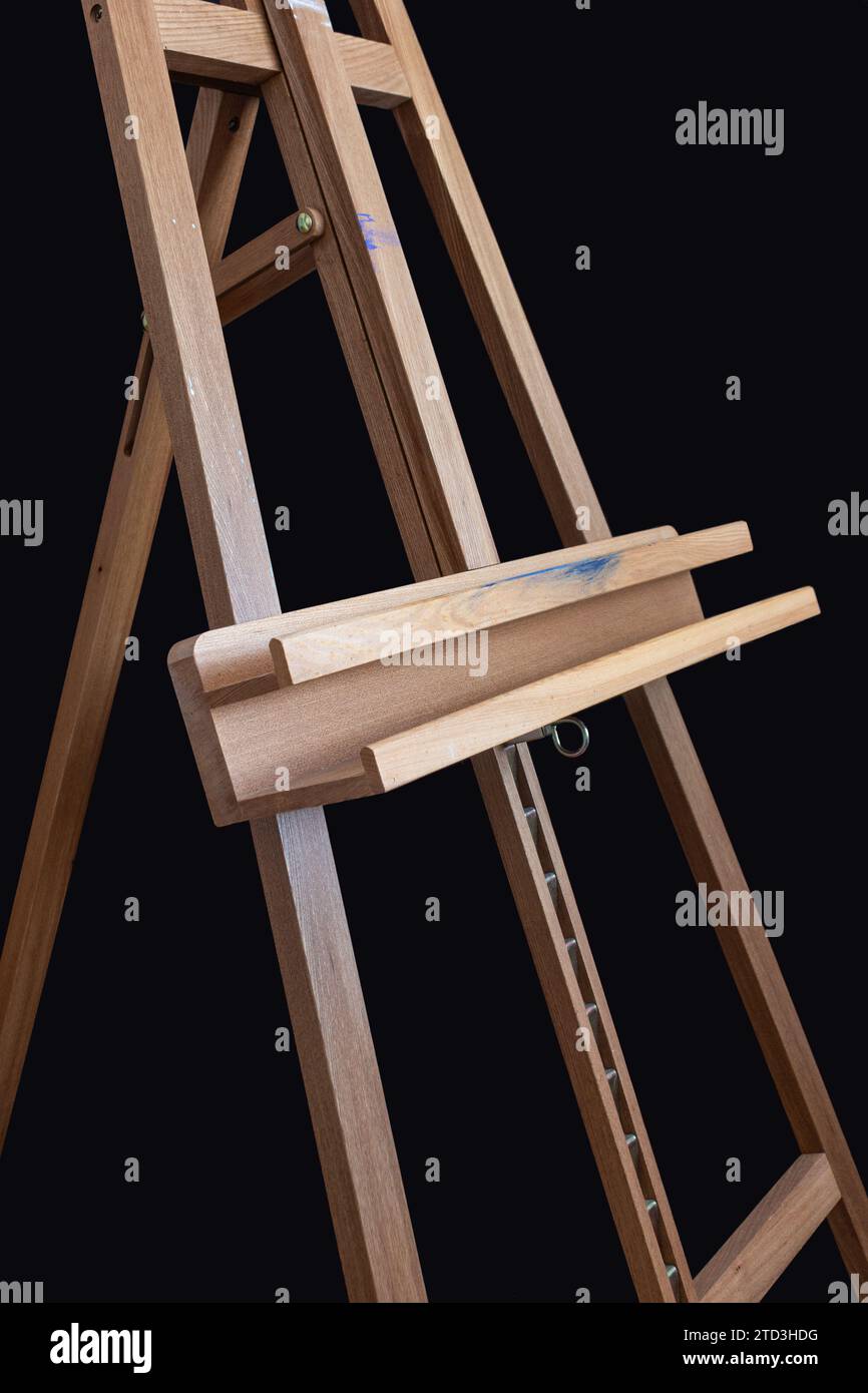 Timber easel hi-res stock photography and images - Alamy