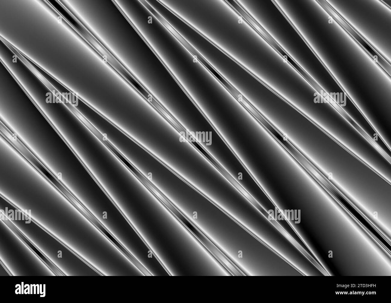 Dark grey neon smooth glossy stripes abstract background. Vector design ...