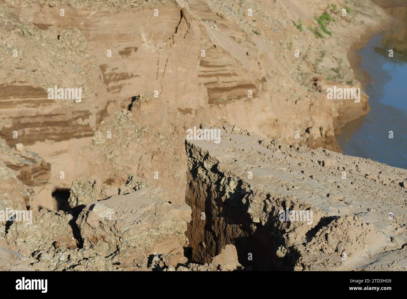 undermined by a Watercourse Stock Photo - Alamy