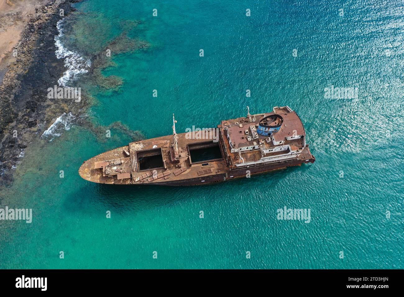 Mysterious abandoned ship in lanzarote hi-res stock photography and ...