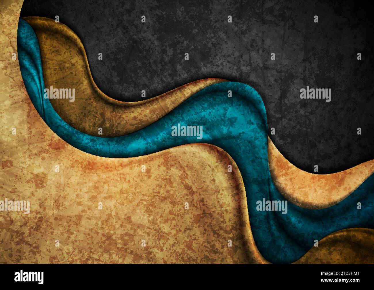 Glossy waves abstract grunge corporate elegant background. Vector ...