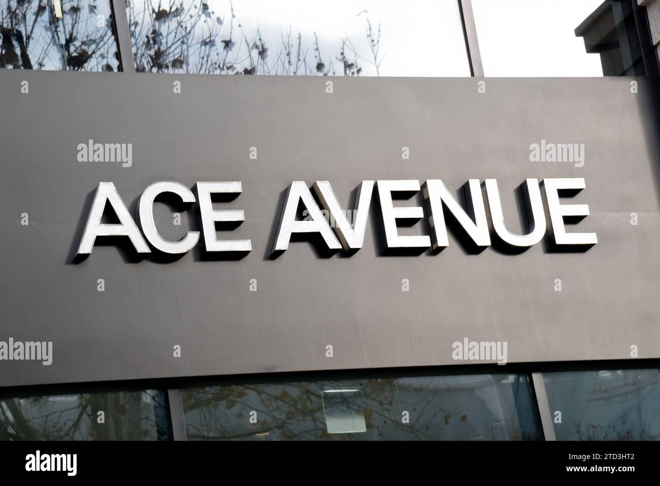 Ace Avenue Brand in Gangnam, Seoul, South Korea on December 13, 2023 ...