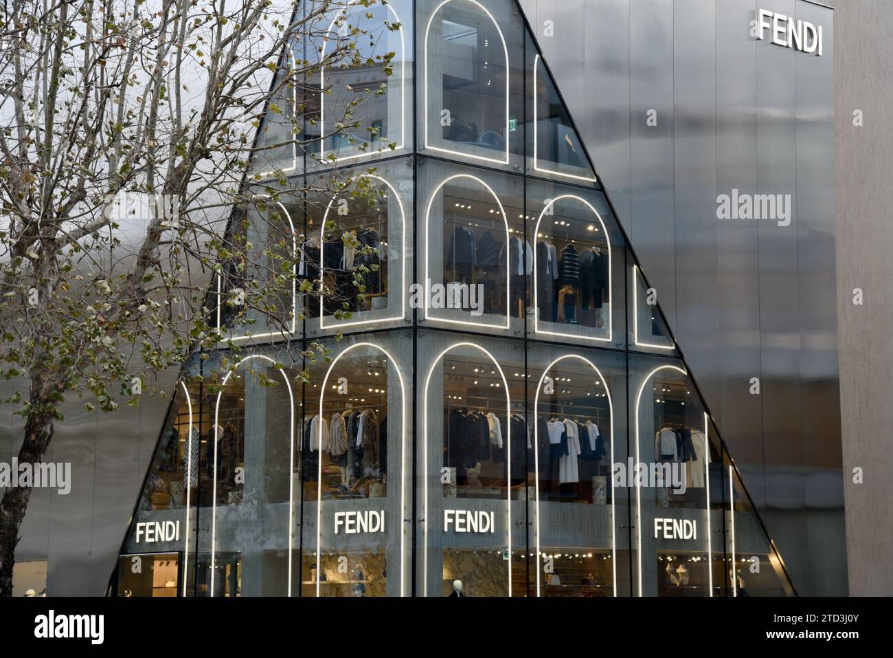 Fendi Brand in Gangnam, Seoul, South Korea on December 13, 2023. (Photo ...