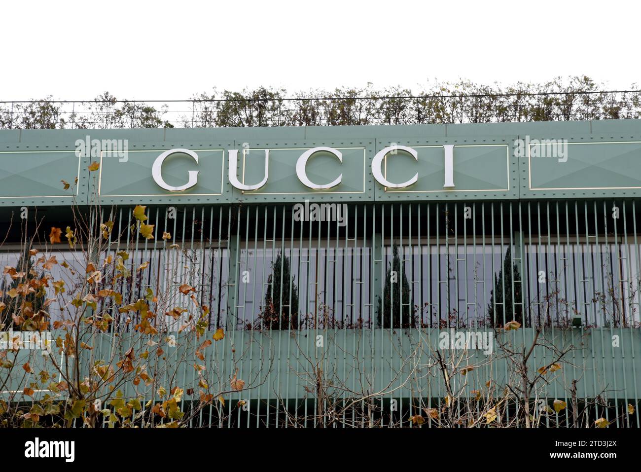 Gucci brand in Gangnam, Seoul, South Korea on December 13, 2023. (Photo ...