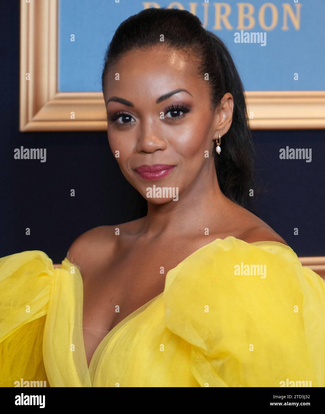Mishael Morgan arrives at the 50th Annual Daytime Emmy Awards held at ...